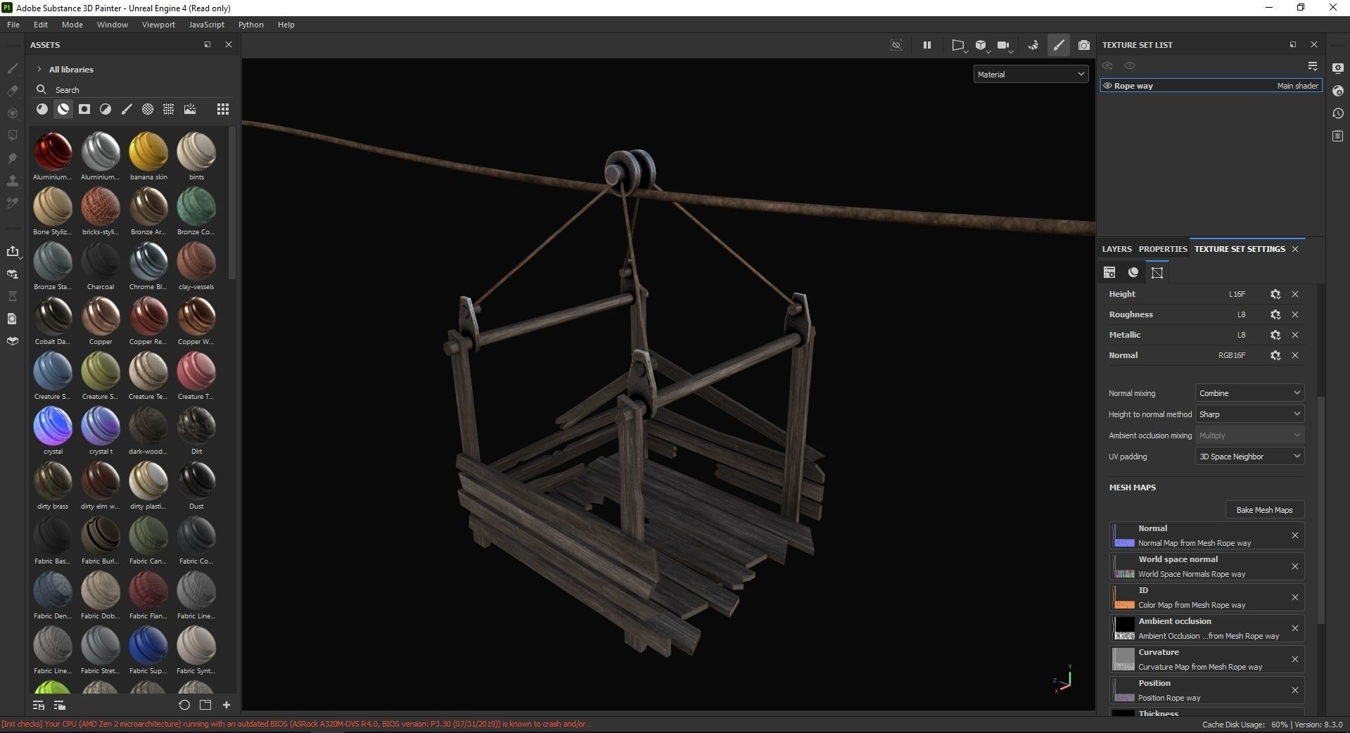 3D model Rope way 3D Model VR / AR / low-poly | CGTrader