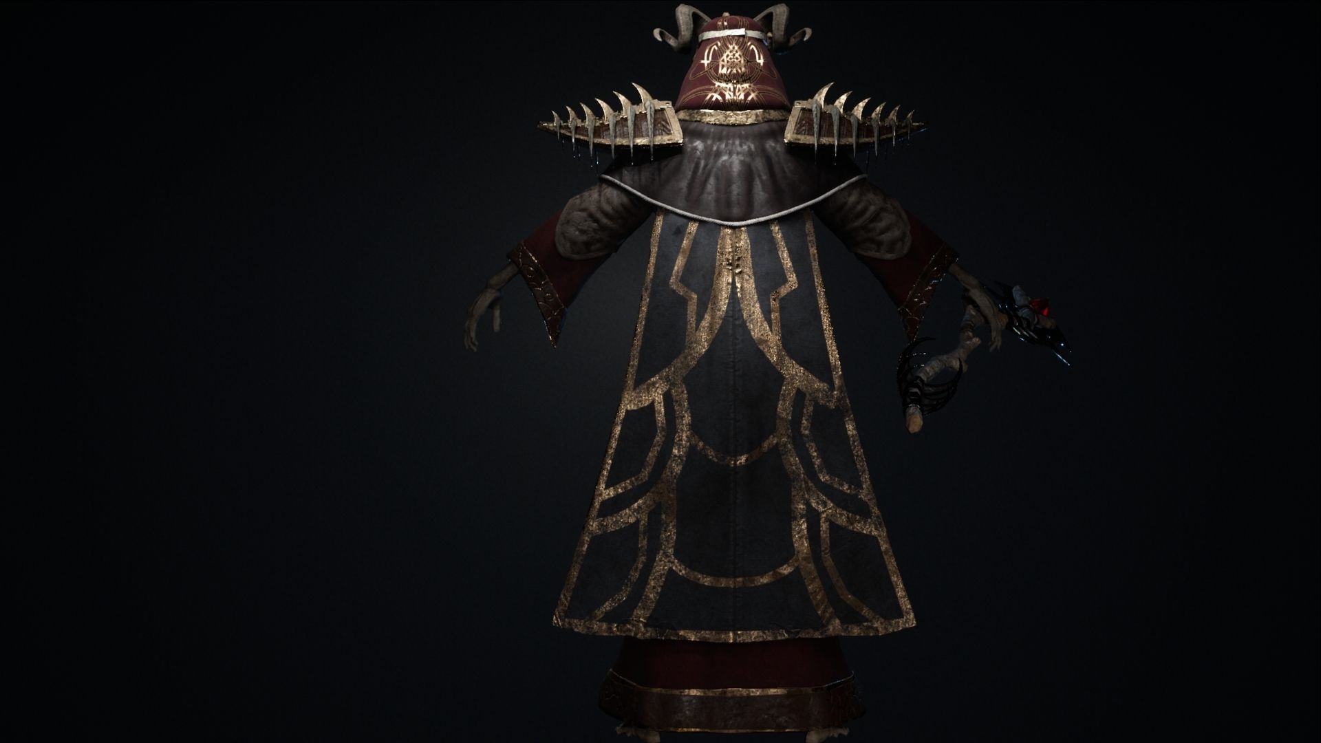 3D model Undead Lich VR / AR / low-poly | CGTrader