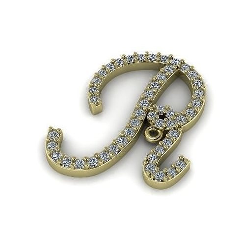 Letter R Model 4214 3D model 3D printable | CGTrader