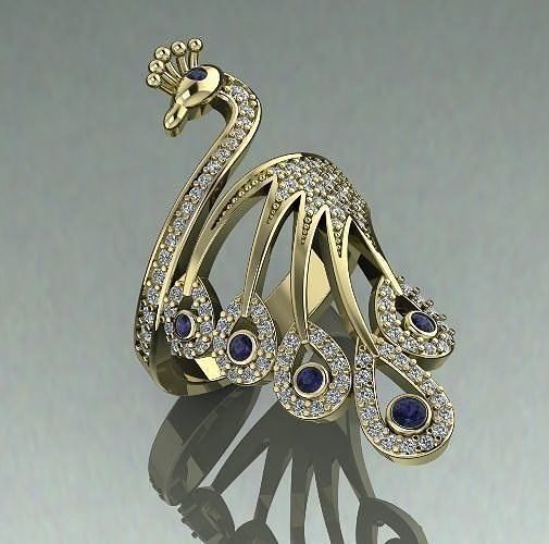 Swan ring Model 4200 3D model 3D printable | CGTrader