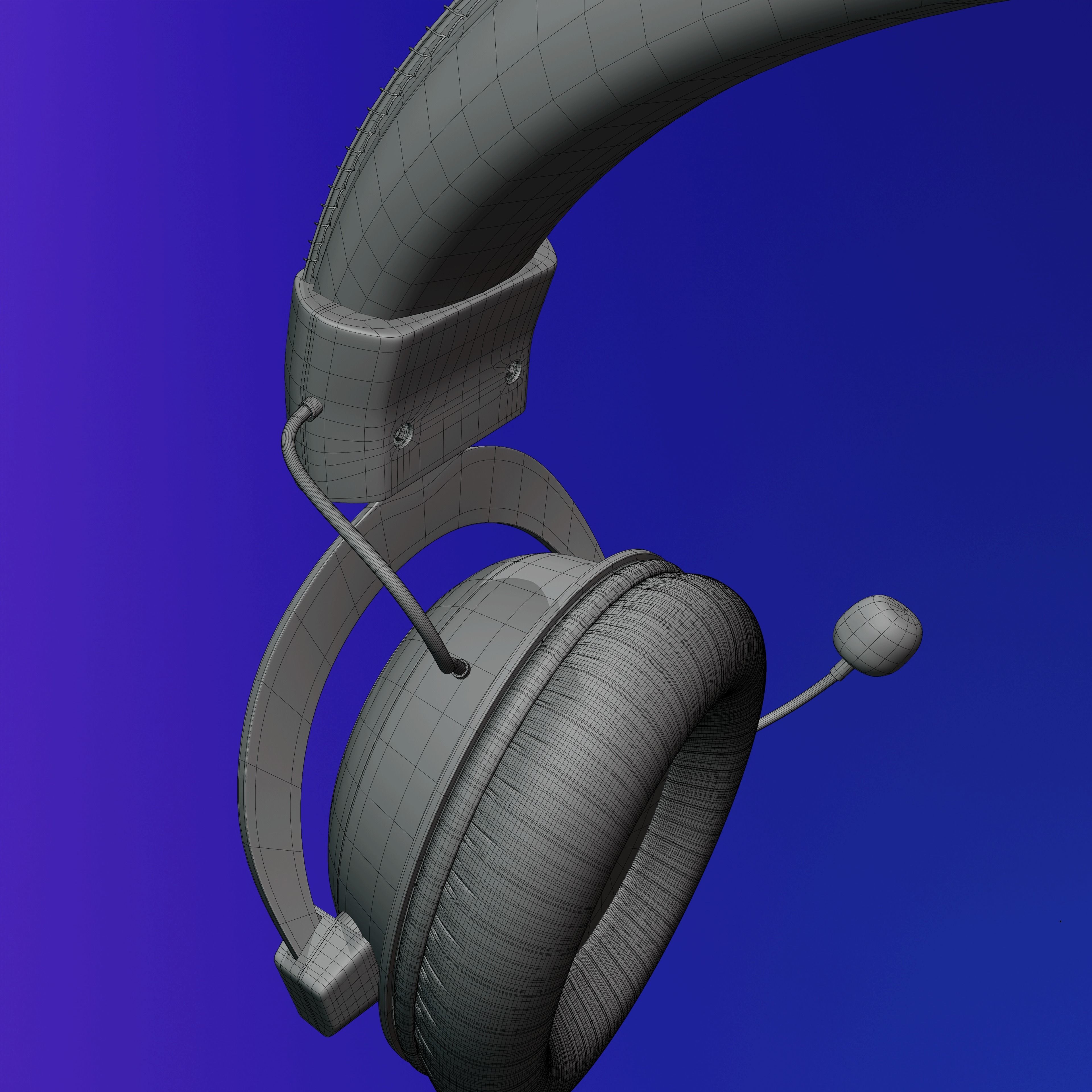 Hyper X Headset 3D model | CGTrader