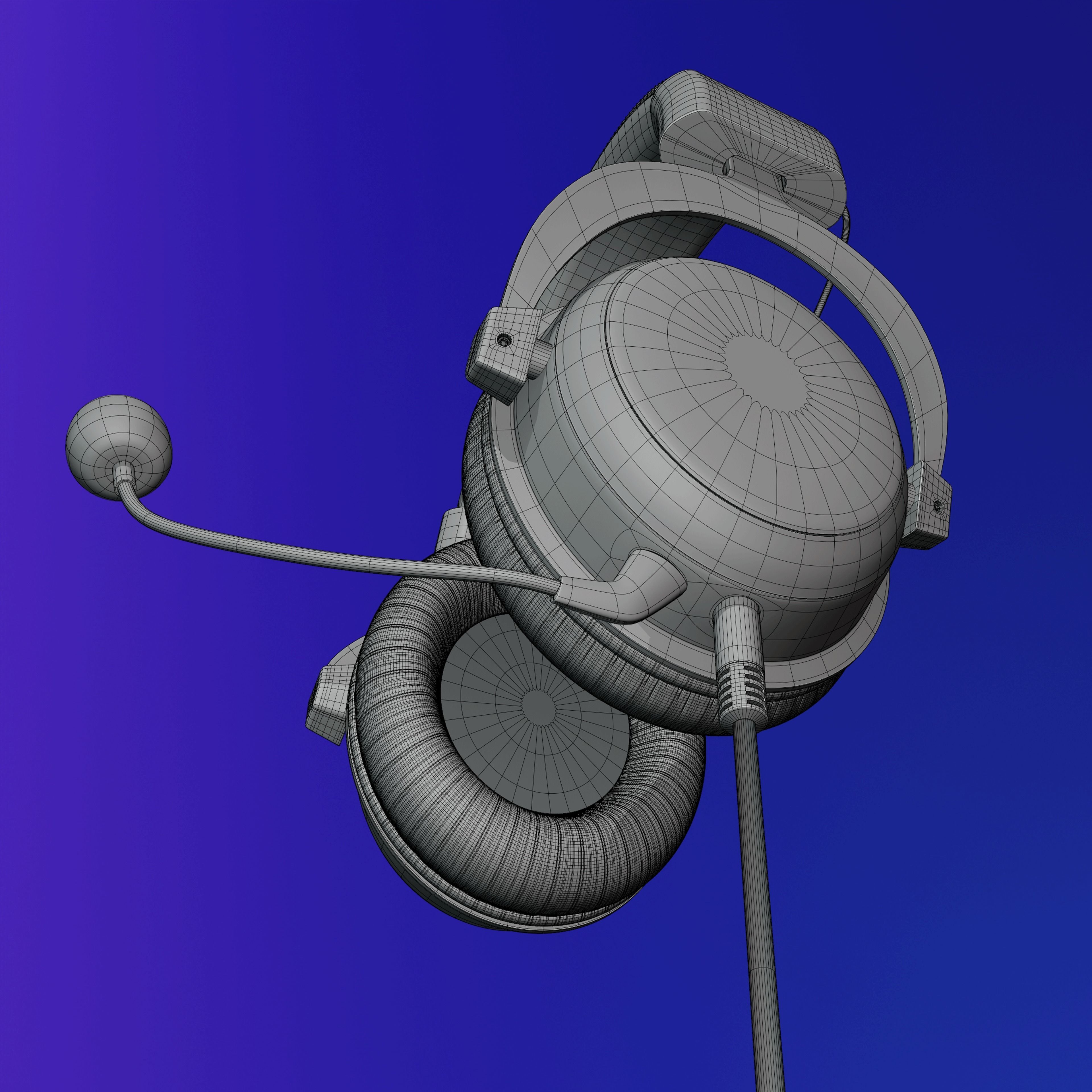 Hyper X Headset 3D model | CGTrader