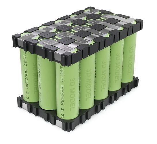 Customizable Battery Pack 3D model | CGTrader