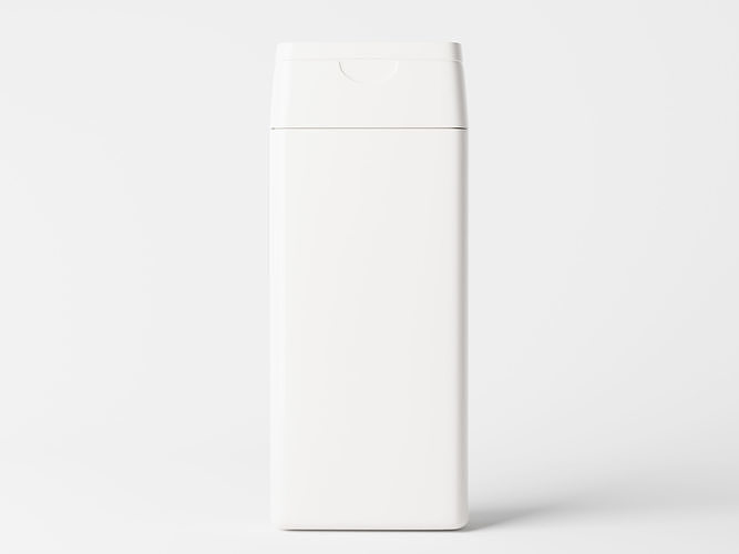3D model Square Shampoo Bottle Packaging VR / AR / low-poly | CGTrader