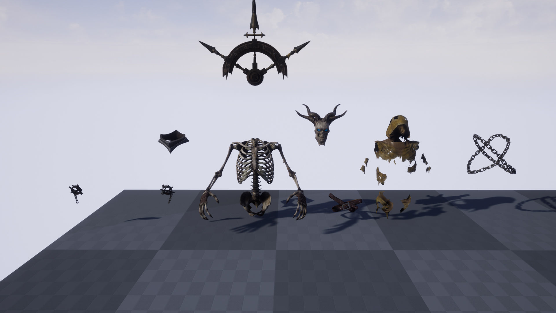 3D model Skeleton Boss VR / AR / low-poly | CGTrader