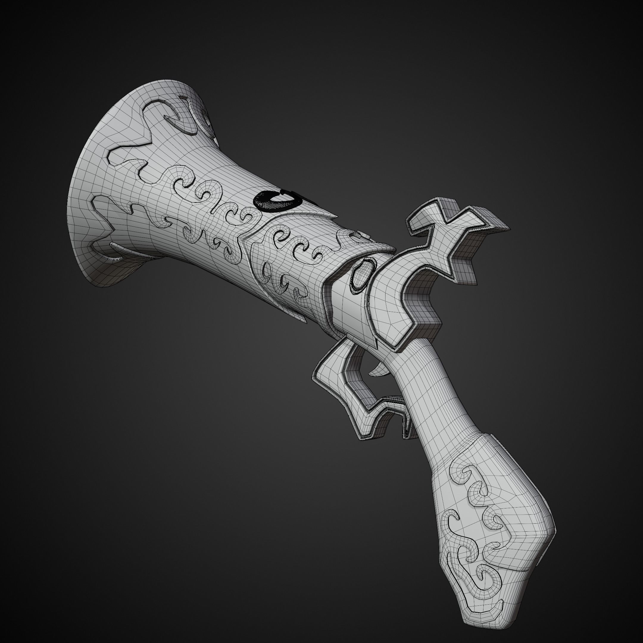 League of Legends Miss Fortune Gun for Cosplay 3D model 3D printable ...