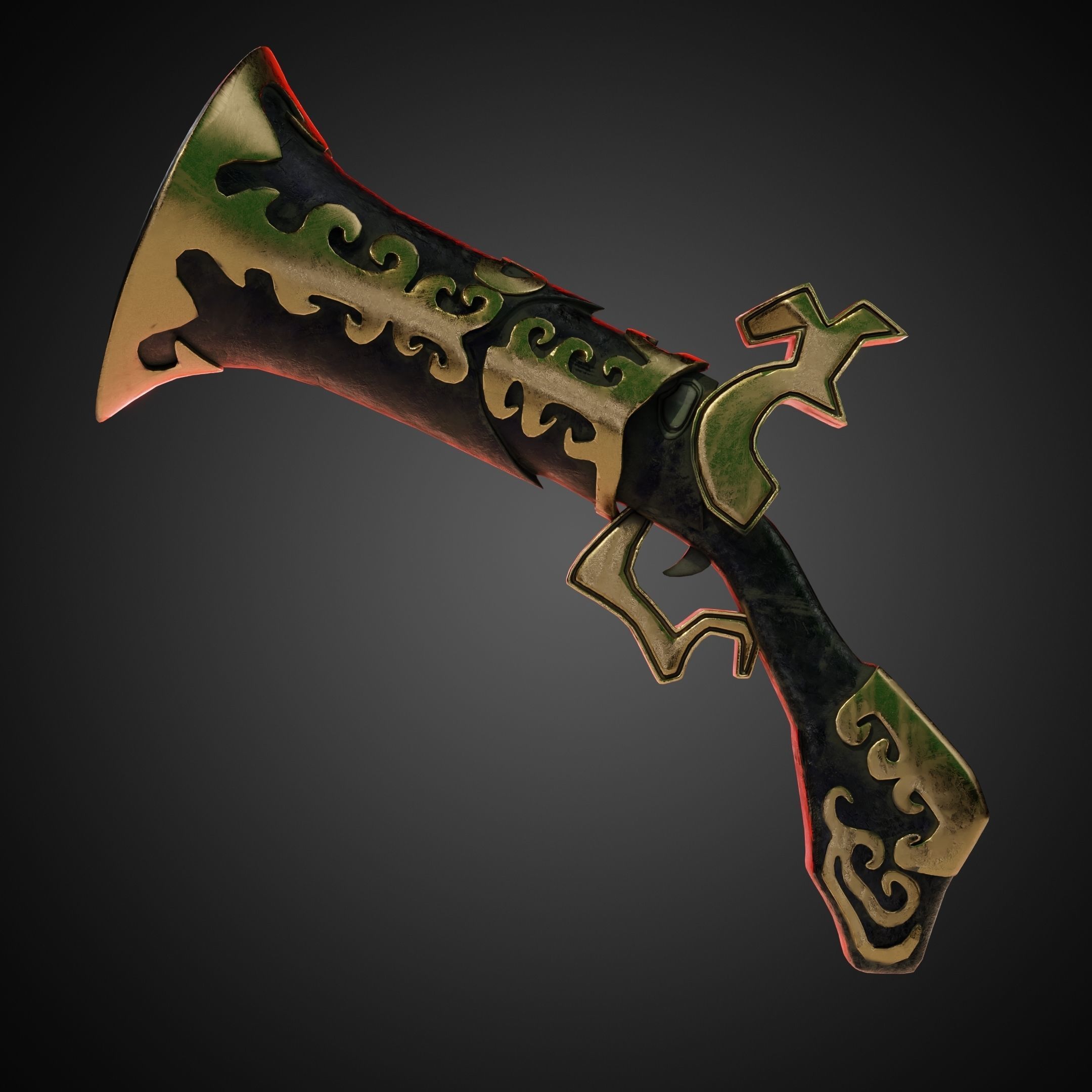 League of Legends Miss Fortune Gun for Cosplay 3D model 3D printable | CGTrader