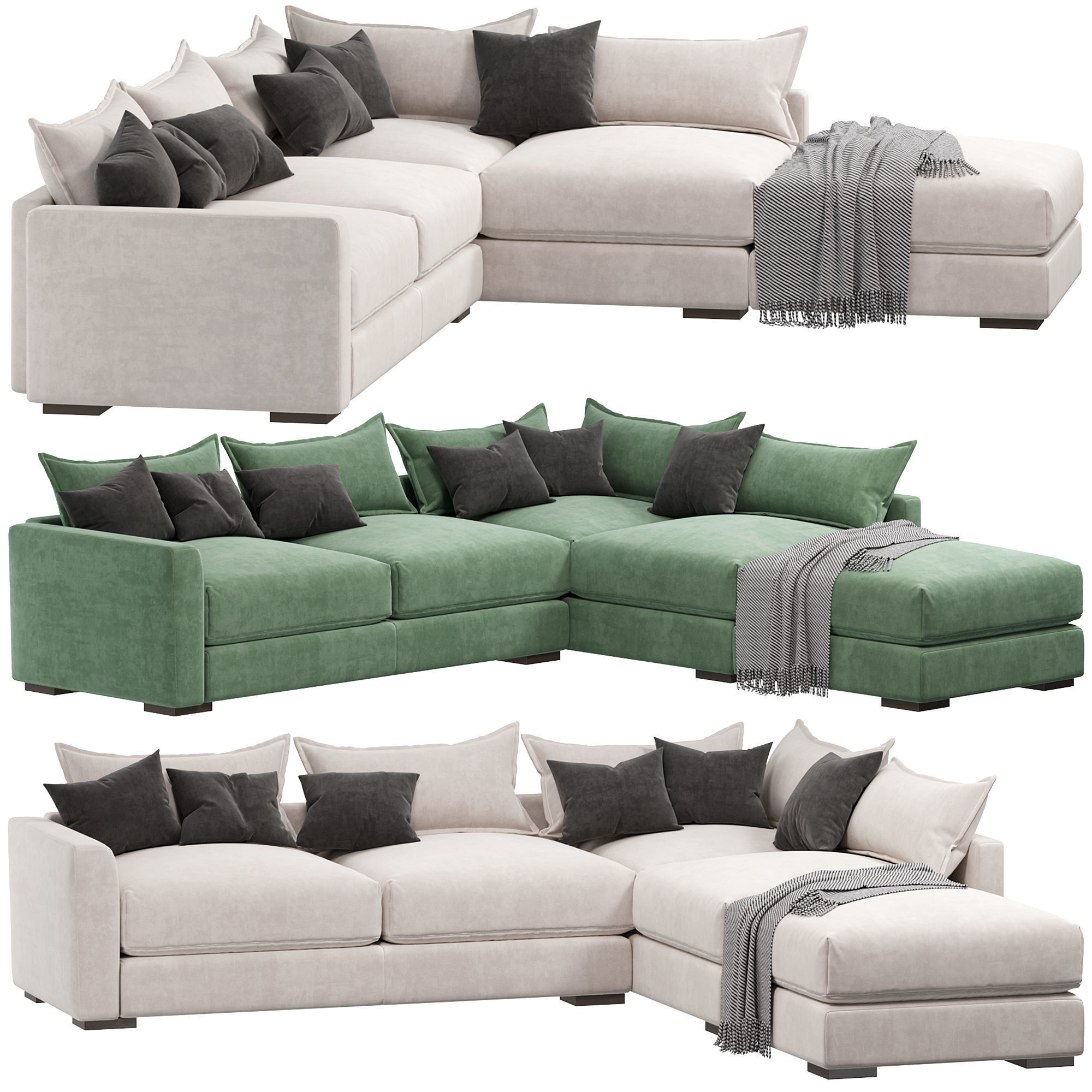 The Sofology Gaia sofa by sofology 3D model | CGTrader