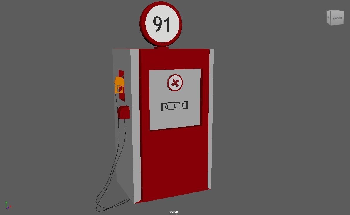 fuel box free 3D model | CGTrader