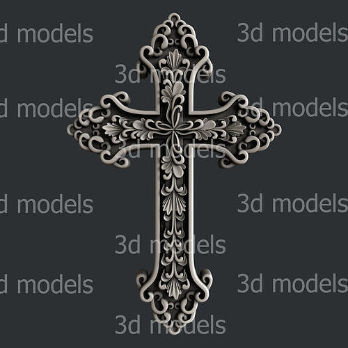 3d STL models for CNC or 3d printer cross24 3D model | CGTrader