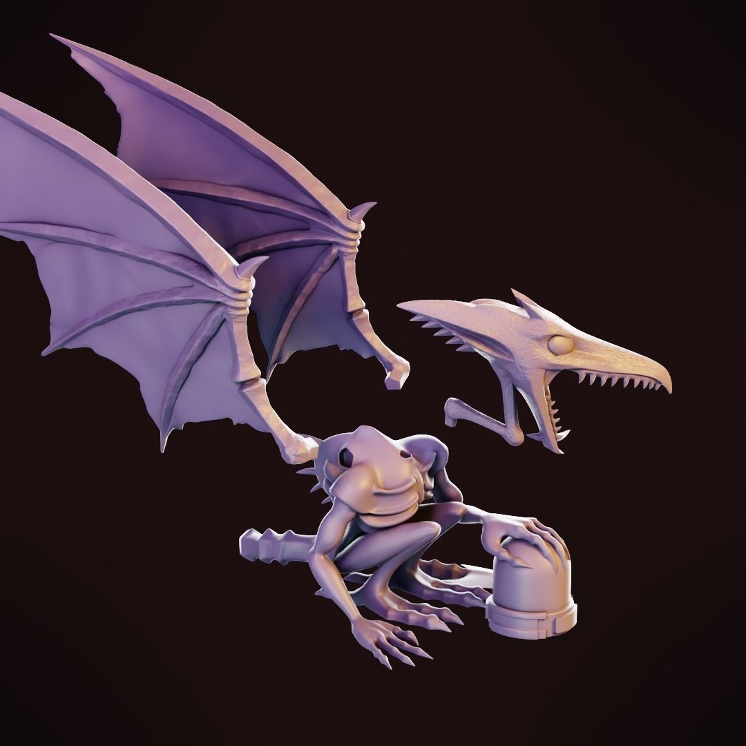 Ridley - Super Metroid 3D model 3D printable | CGTrader