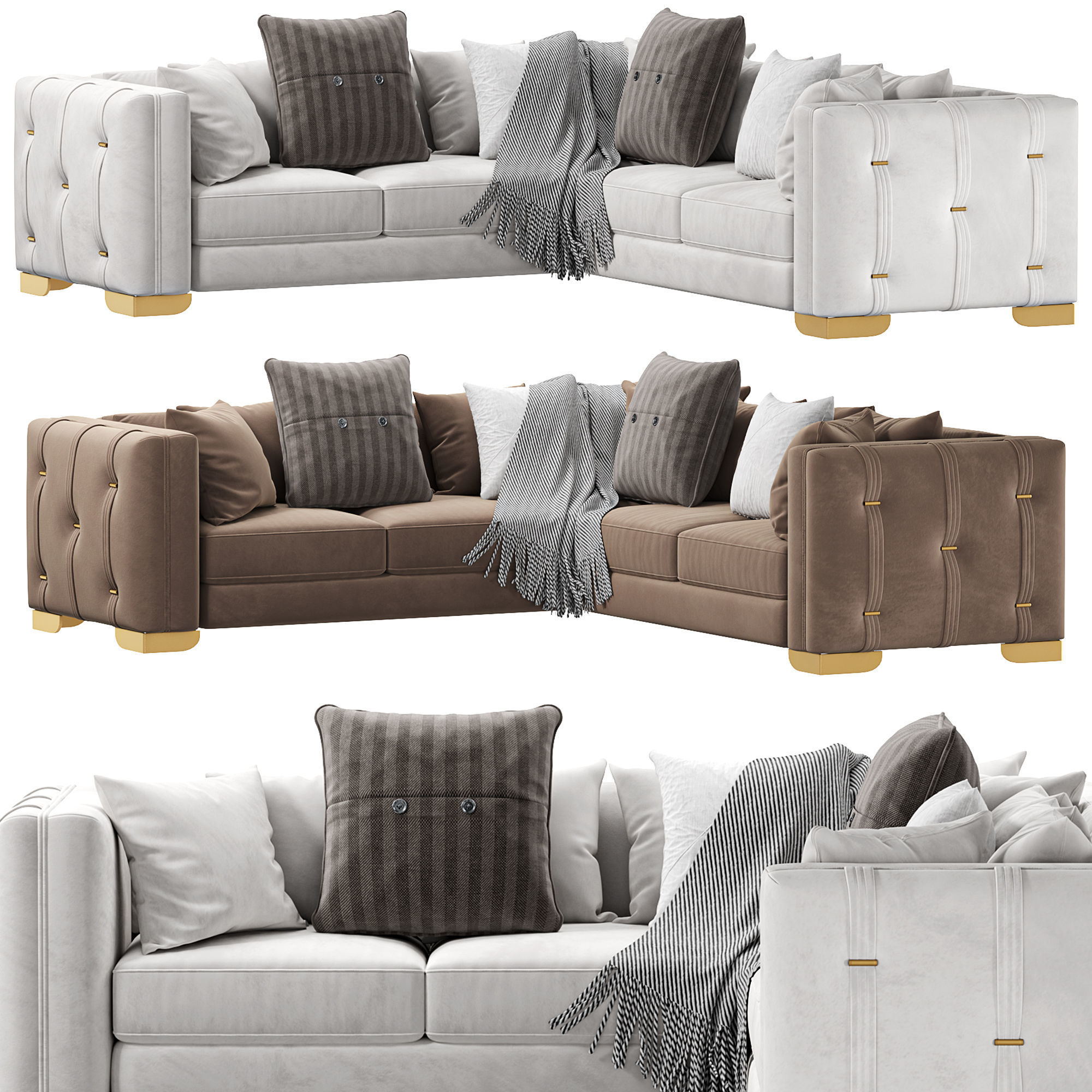 Sofology Titan Sofa By Sofology 3D model | CGTrader