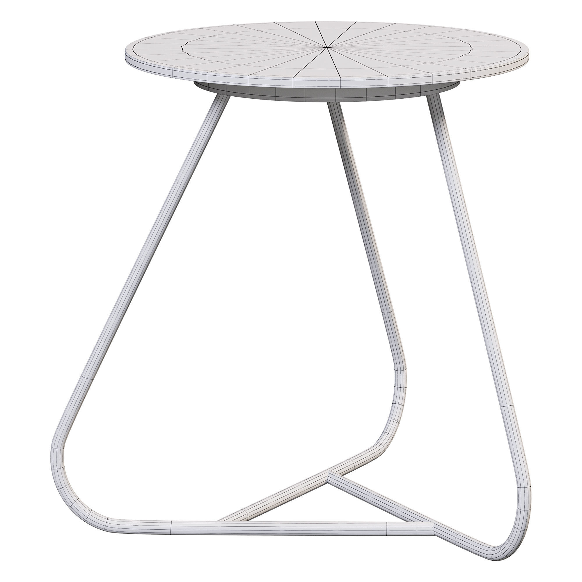 Gina Side Table By Laskasas 3D model | CGTrader