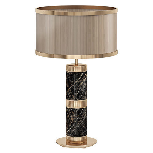Sparta Brass Table Lamp by CASTRO LIGHTING 3D model | CGTrader