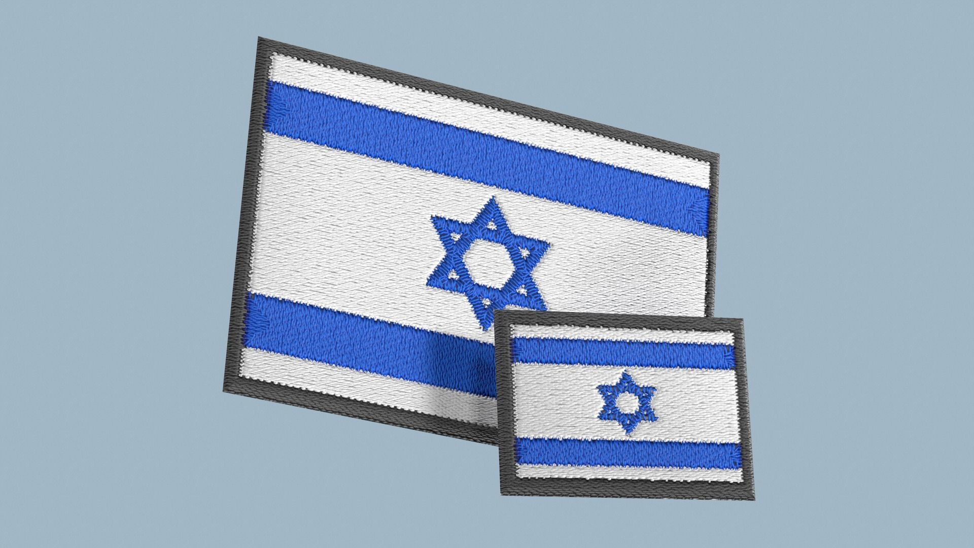 3D model 20 COUNTRY FLAG PATCHES VR / AR / low-poly | CGTrader