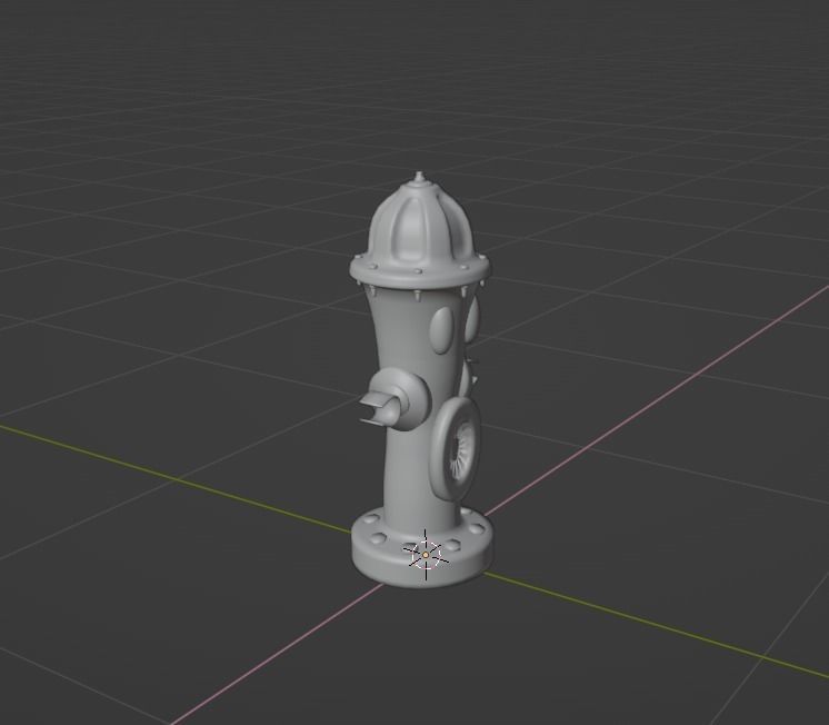 Custom Fire hydrant monster 3D model 3D printable | CGTrader
