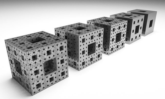 Menger Sponge 3D model | CGTrader