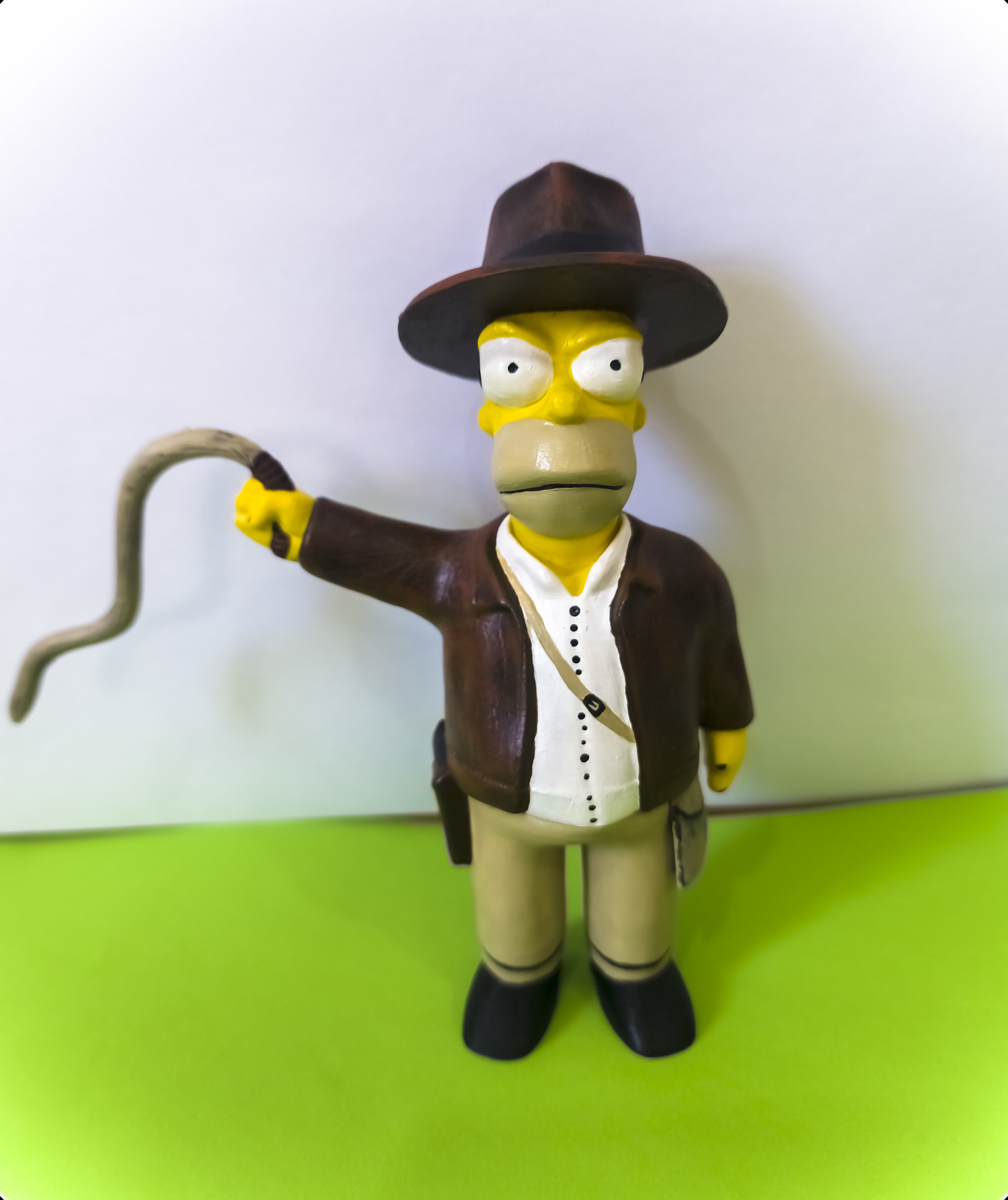HOMERO SIMPSONS INDIANA JONES NO SUPPORTS 3D model 3D printable | CGTrader