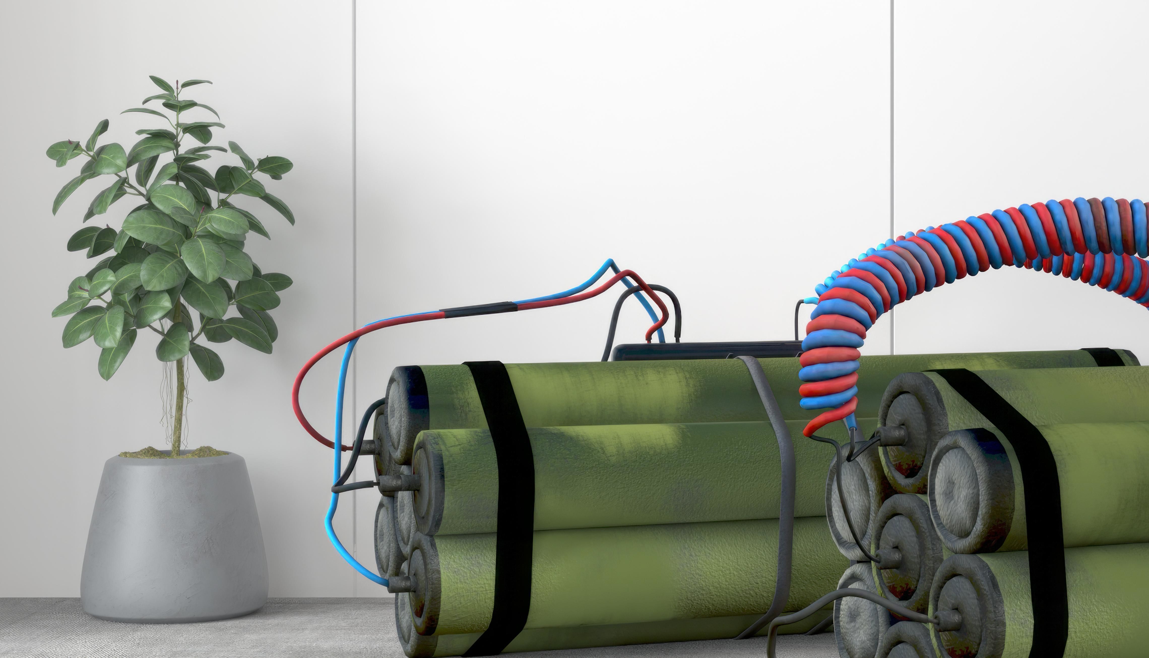 Modern Equipment monomer equipment Bomb 3D model | CGTrader