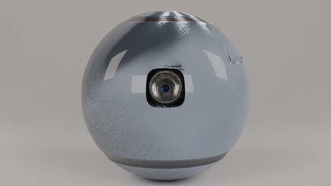 Spherical Robot 3D model rigged | CGTrader