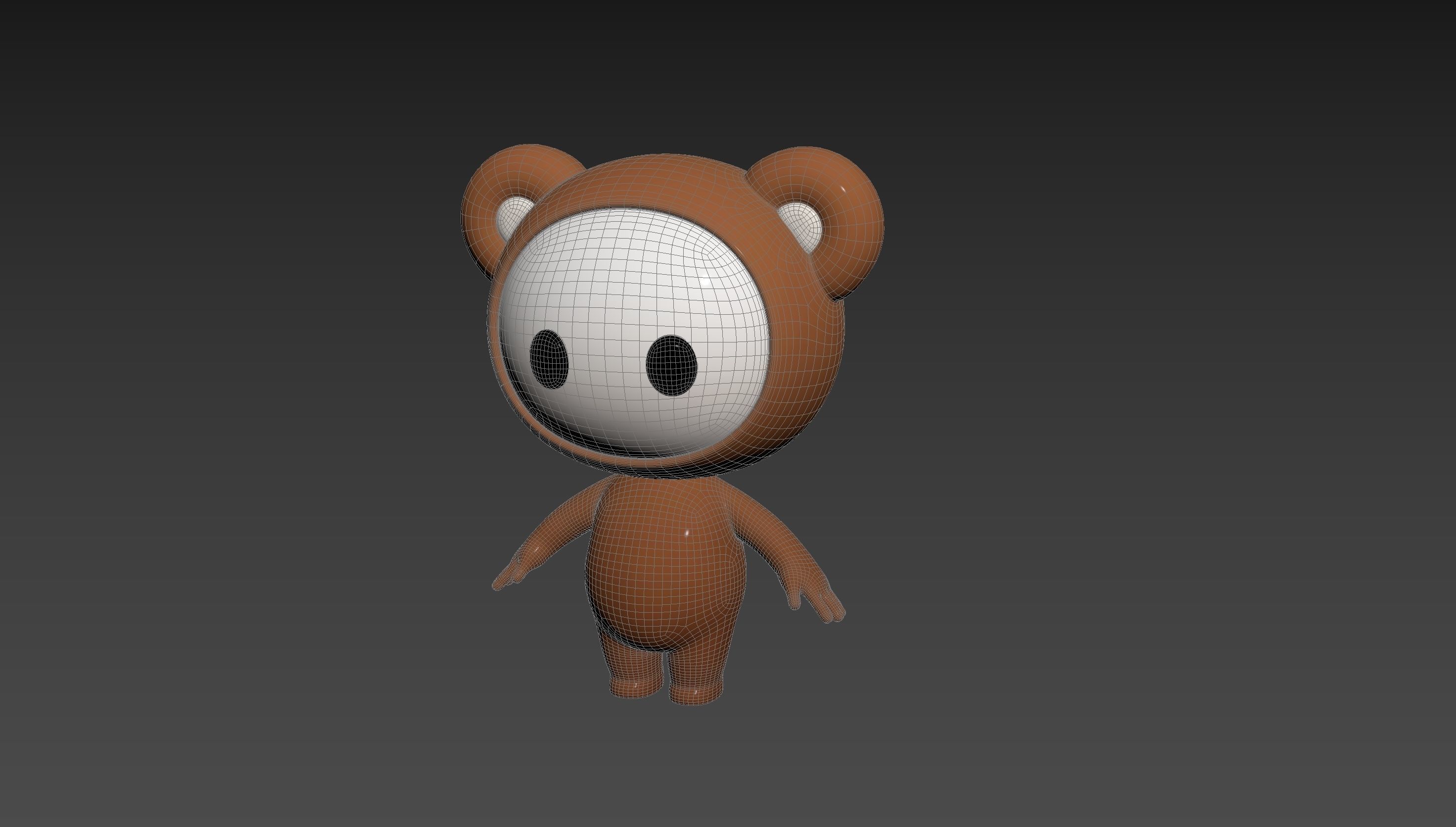 Character253 Rigged Mascot 3D model rigged | CGTrader