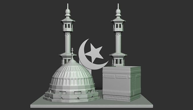 Mecca Statue for 3d printing 3D model 3D printable | CGTrader