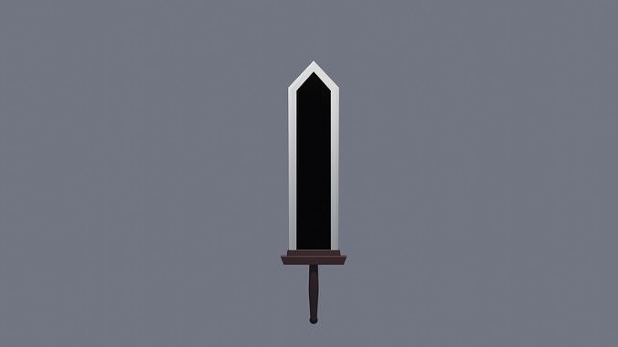 big sword free VR / AR / low-poly 3D model | CGTrader