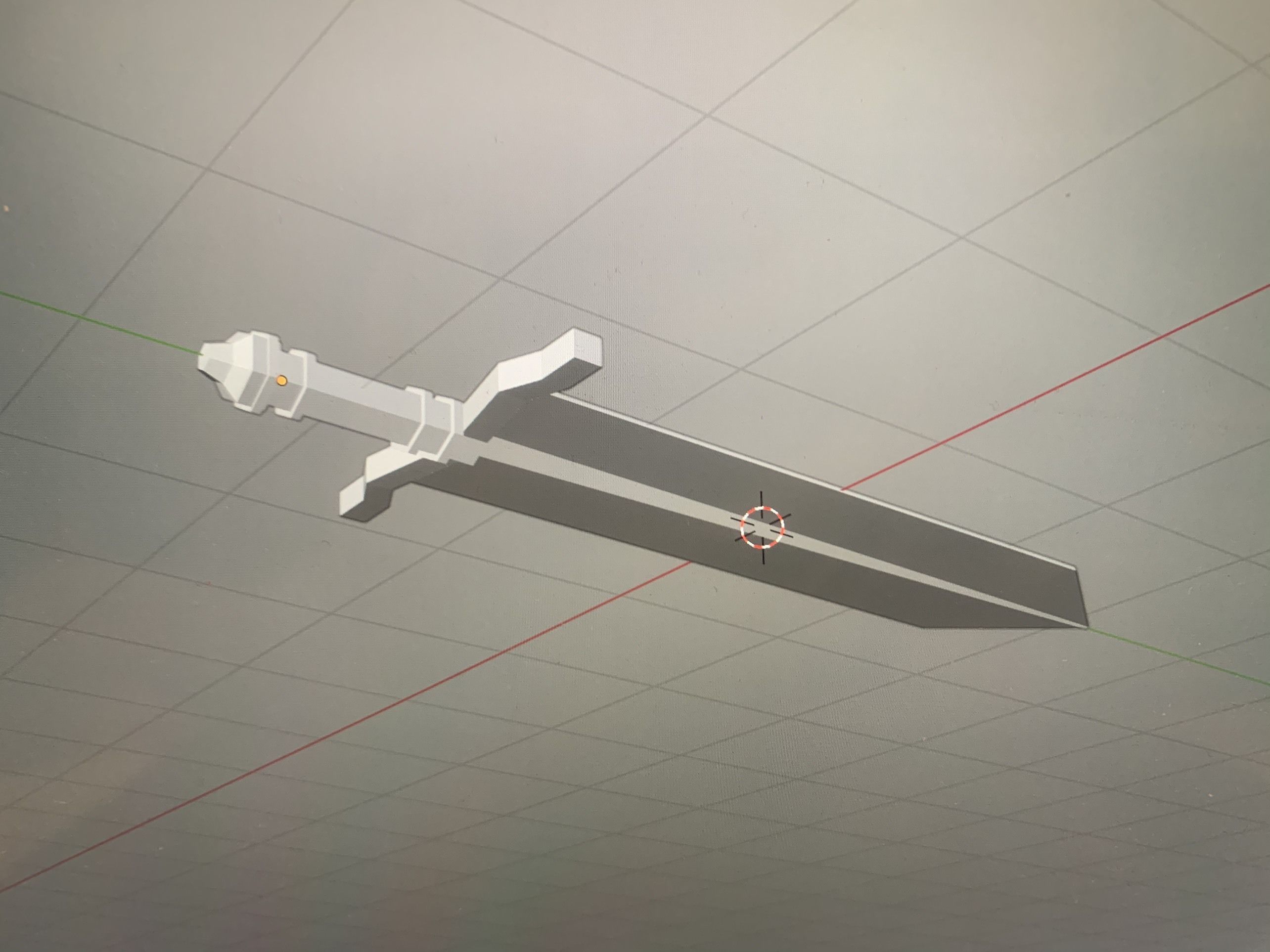 Simple sword 3D model free 3D model | CGTrader