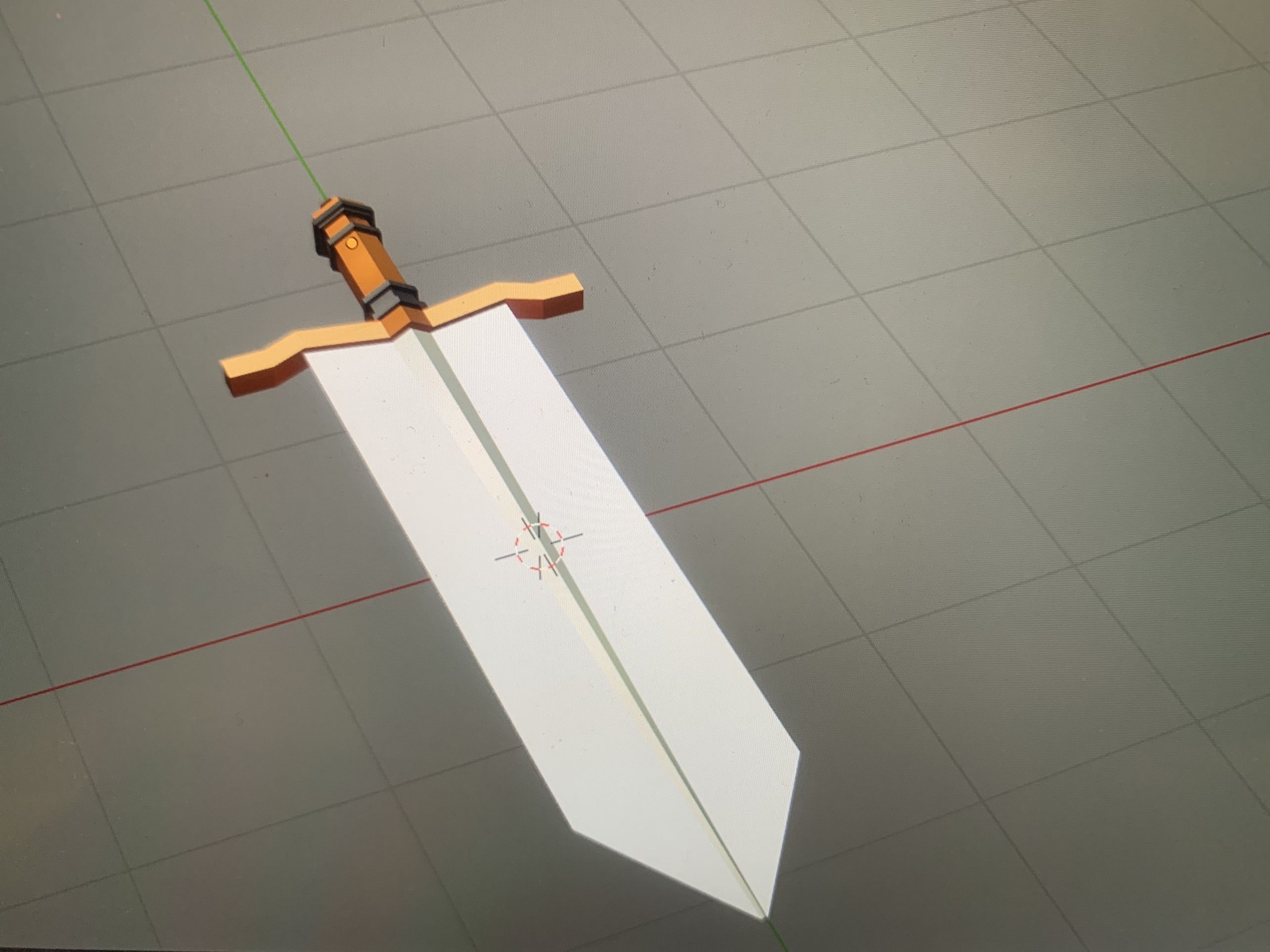 Simple sword 3D model free 3D model | CGTrader