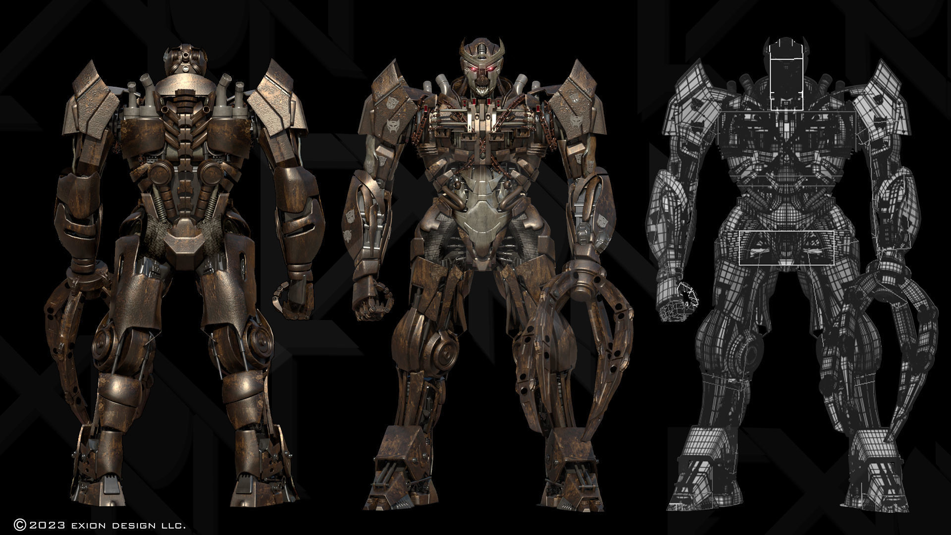 Transformers Scourge ROTB 3D model rigged | CGTrader