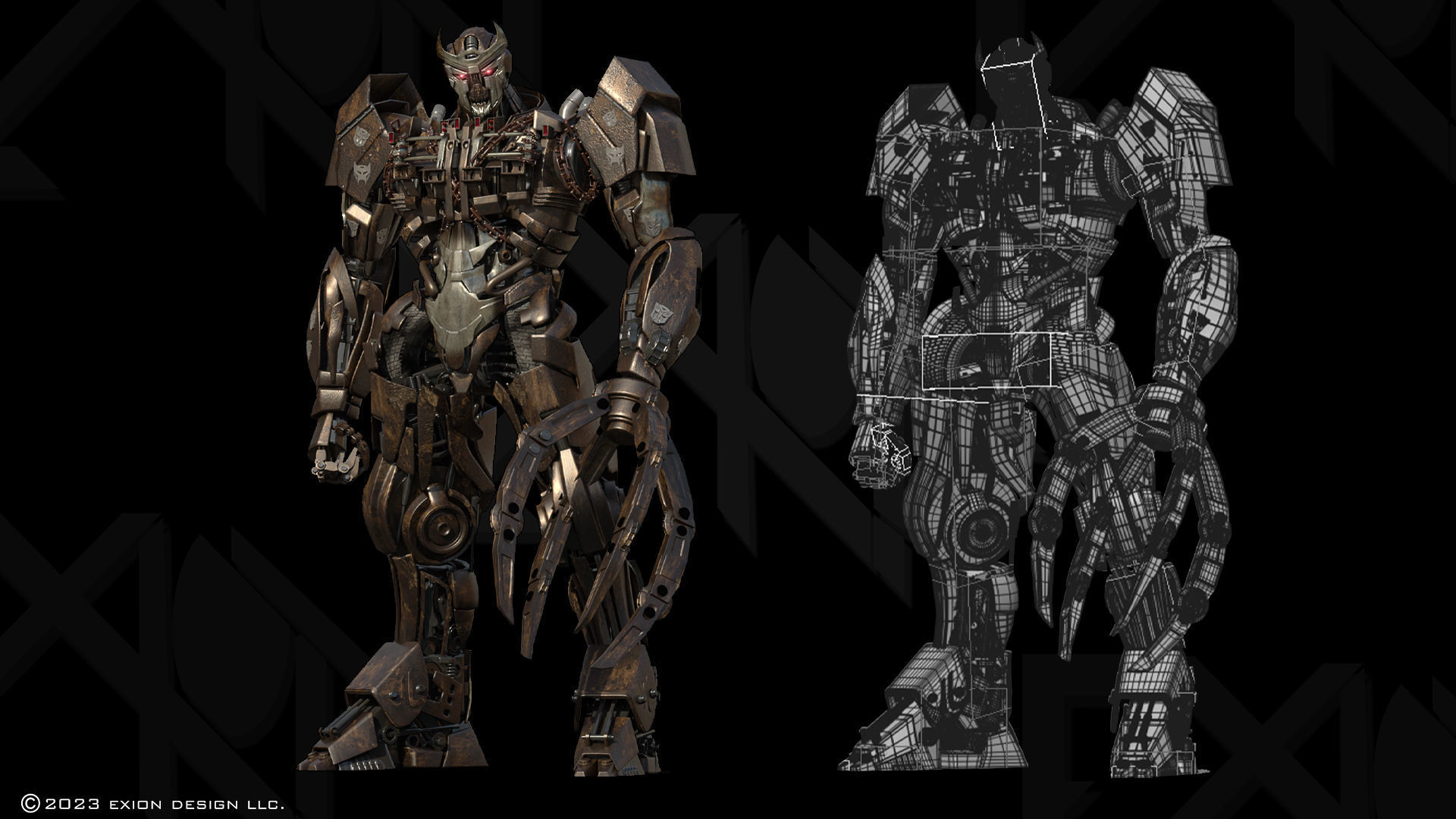 Transformers Scourge ROTB 3D model rigged | CGTrader