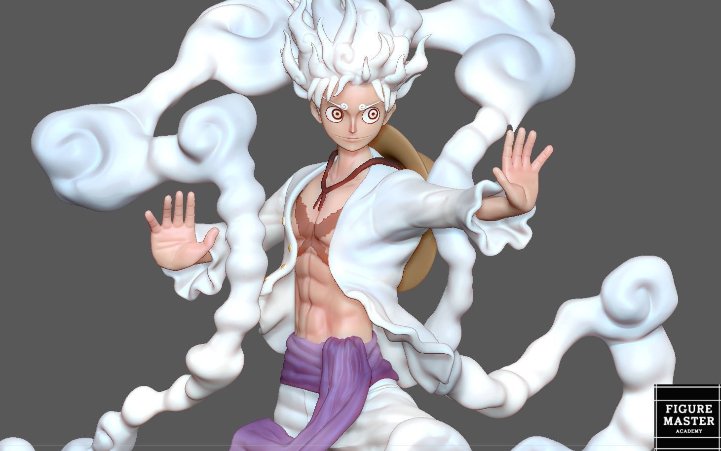 LUFFY GEAR 5 ONE PIECE ANIME 3D MODEL 3D model 3D printable | CGTrader