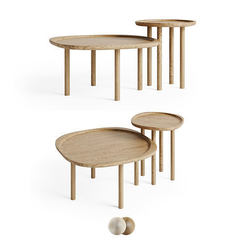 Bolia Coffee Table Trace 3D model | CGTrader