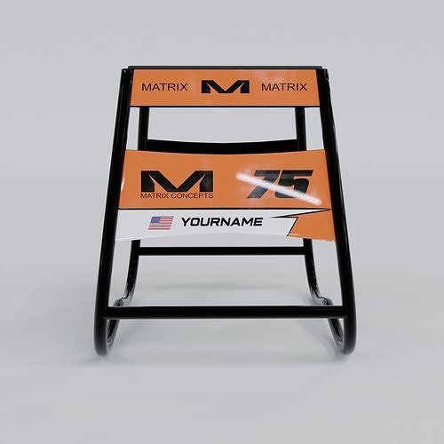 MATRIX A2 STAND 3D model | CGTrader