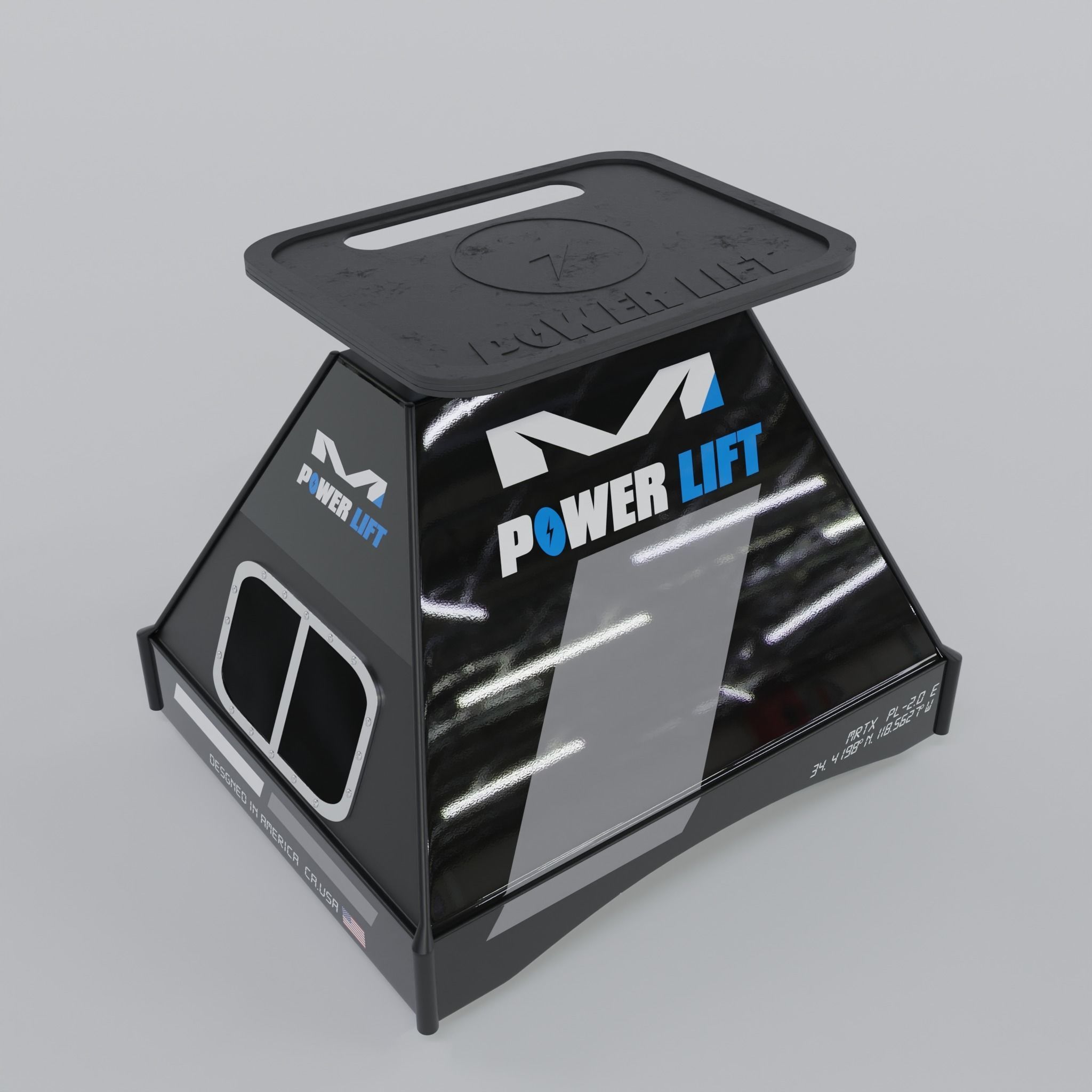MATRIX POWER LIFT STAND 3D model | CGTrader
