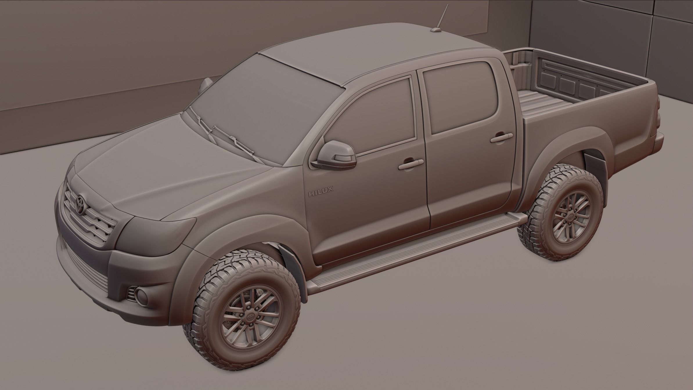 Toyota Hilux 2015 3D model | CGTrader