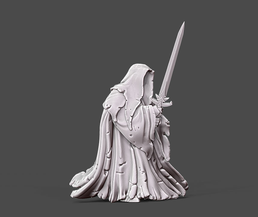 Wraith - 11 - 35mm scale 3D model 3D printable | CGTrader