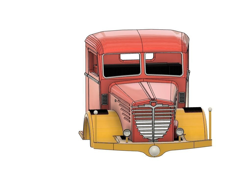 ORIGINAL BUESSING 8000 LKW TRUCK LASTWAGEN KAROSSERIE KABINE 3D model ...