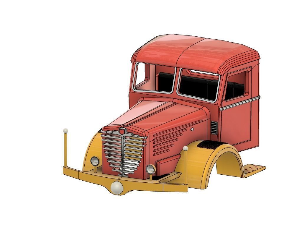 ORIGINAL BUESSING 8000 LKW TRUCK LASTWAGEN KAROSSERIE KABINE 3D model ...