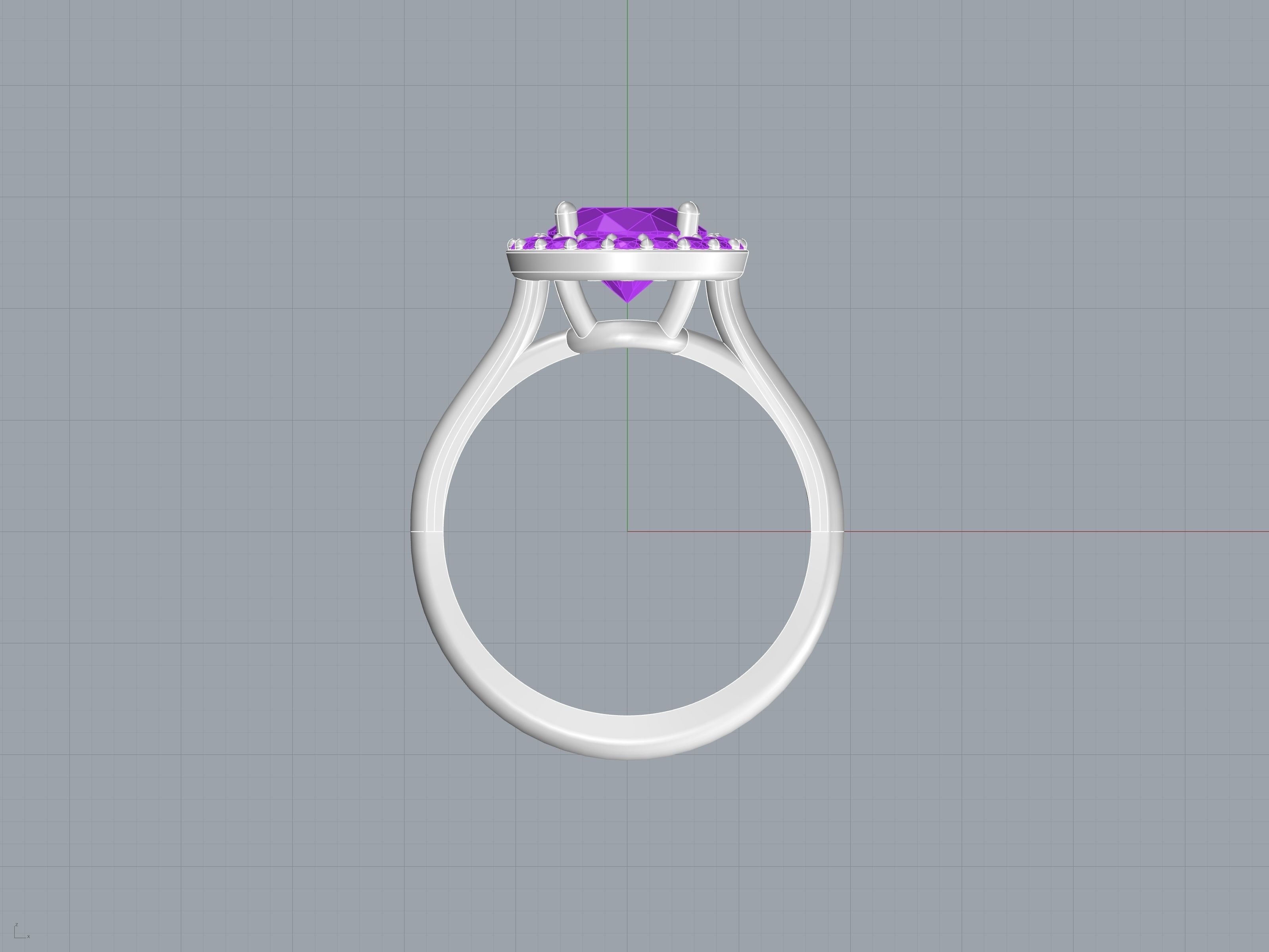 Simple Halo ring 3d model for 3d print 3D model 3D printable | CGTrader