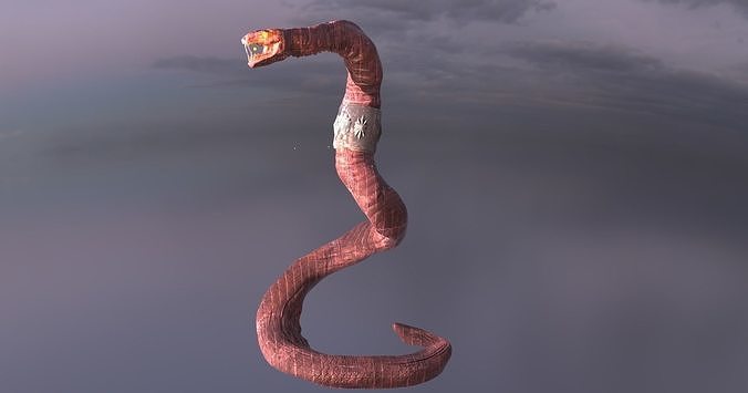 Viper Statue 1 3D model | CGTrader