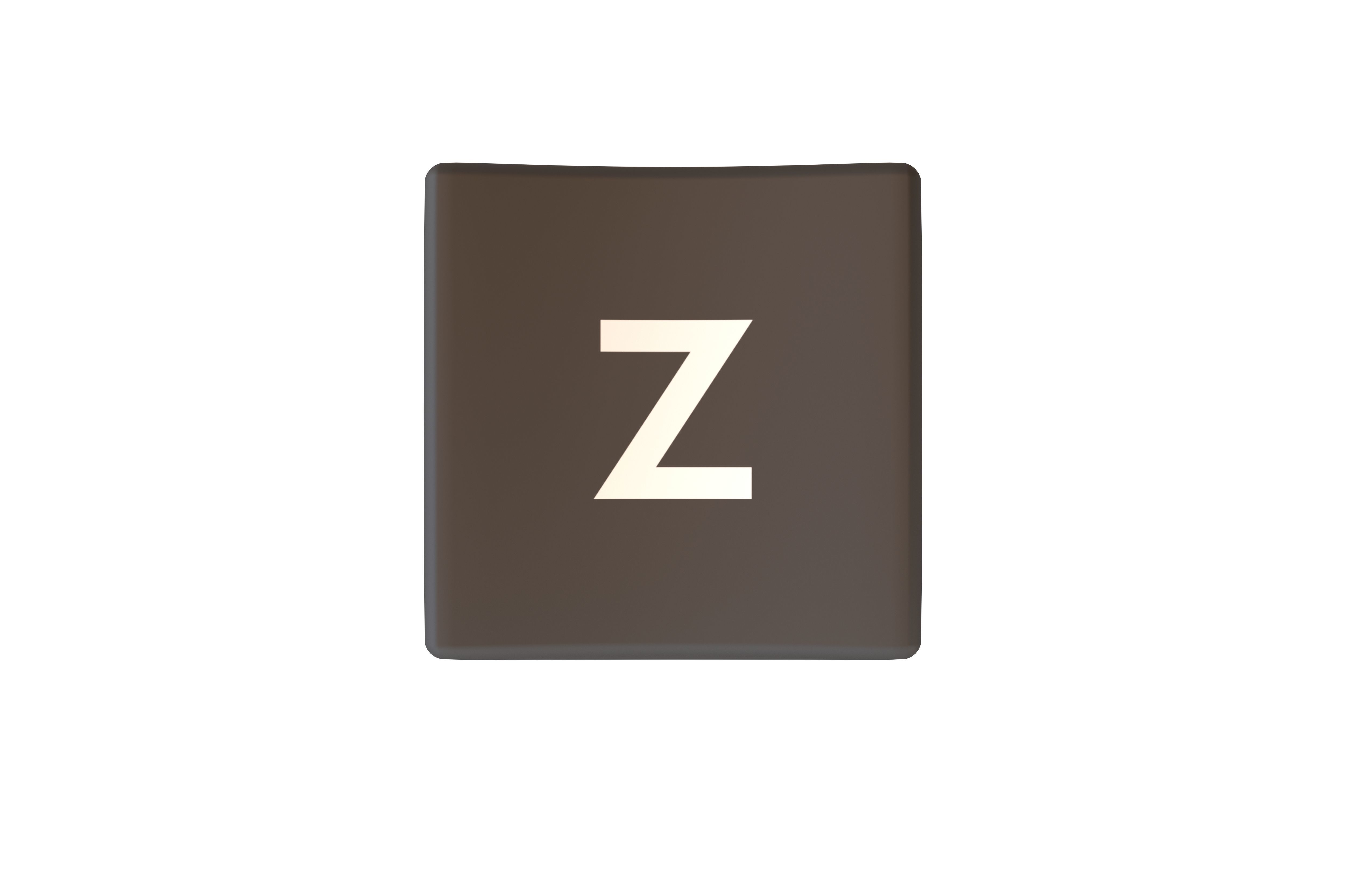 3D model Z Keycap v1 001 VR / AR / low-poly | CGTrader
