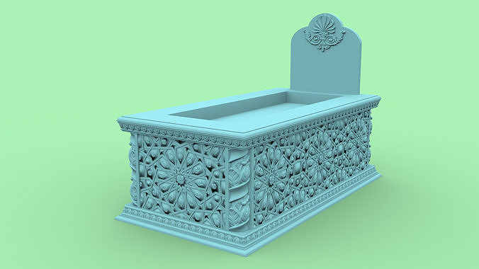 Mezar 3D model | CGTrader