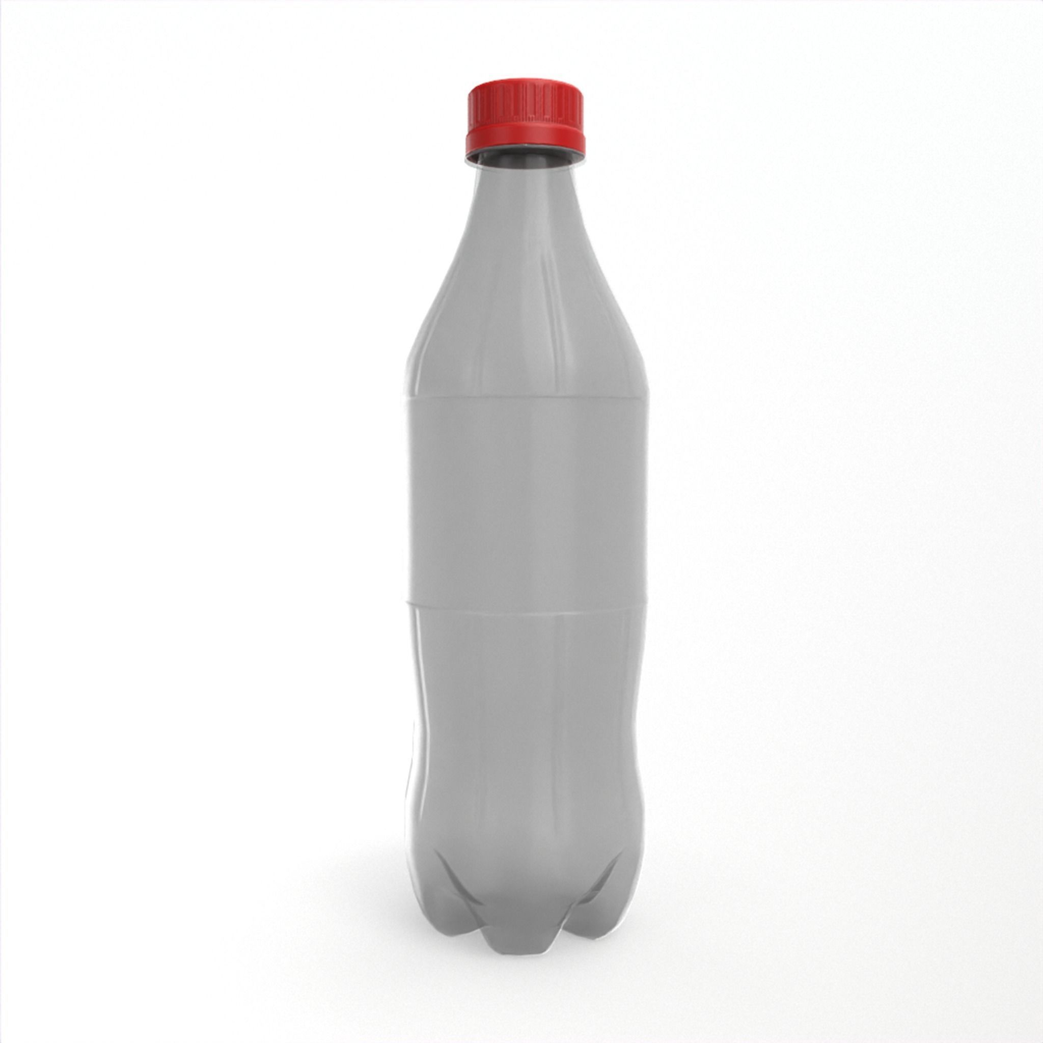 3D model Soda Bottle Empty Low Poly VR / AR / low-poly | CGTrader