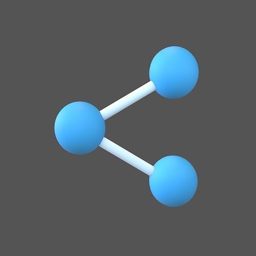 3D model Share Icon v1 002 VR / AR / low-poly | CGTrader