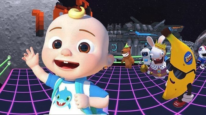 3D model Gamber is an animated character specifically for Unity game VR ...