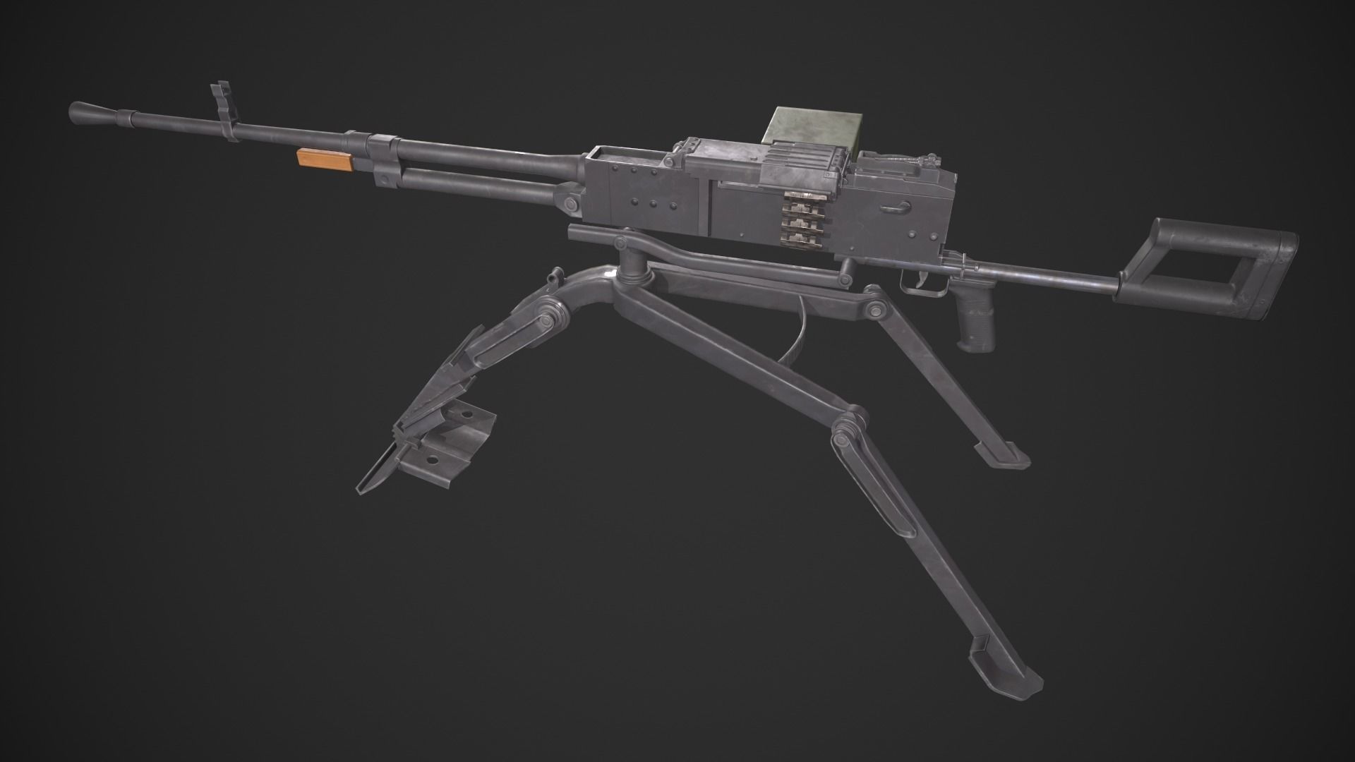 KORD Machine Gun 3D model | CGTrader