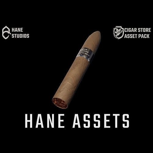 3D model Classy Cigar 4 - Classic VR / AR / low-poly | CGTrader