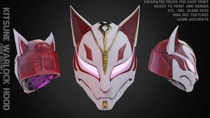 Destiny Warlock Helmet Pepakura
