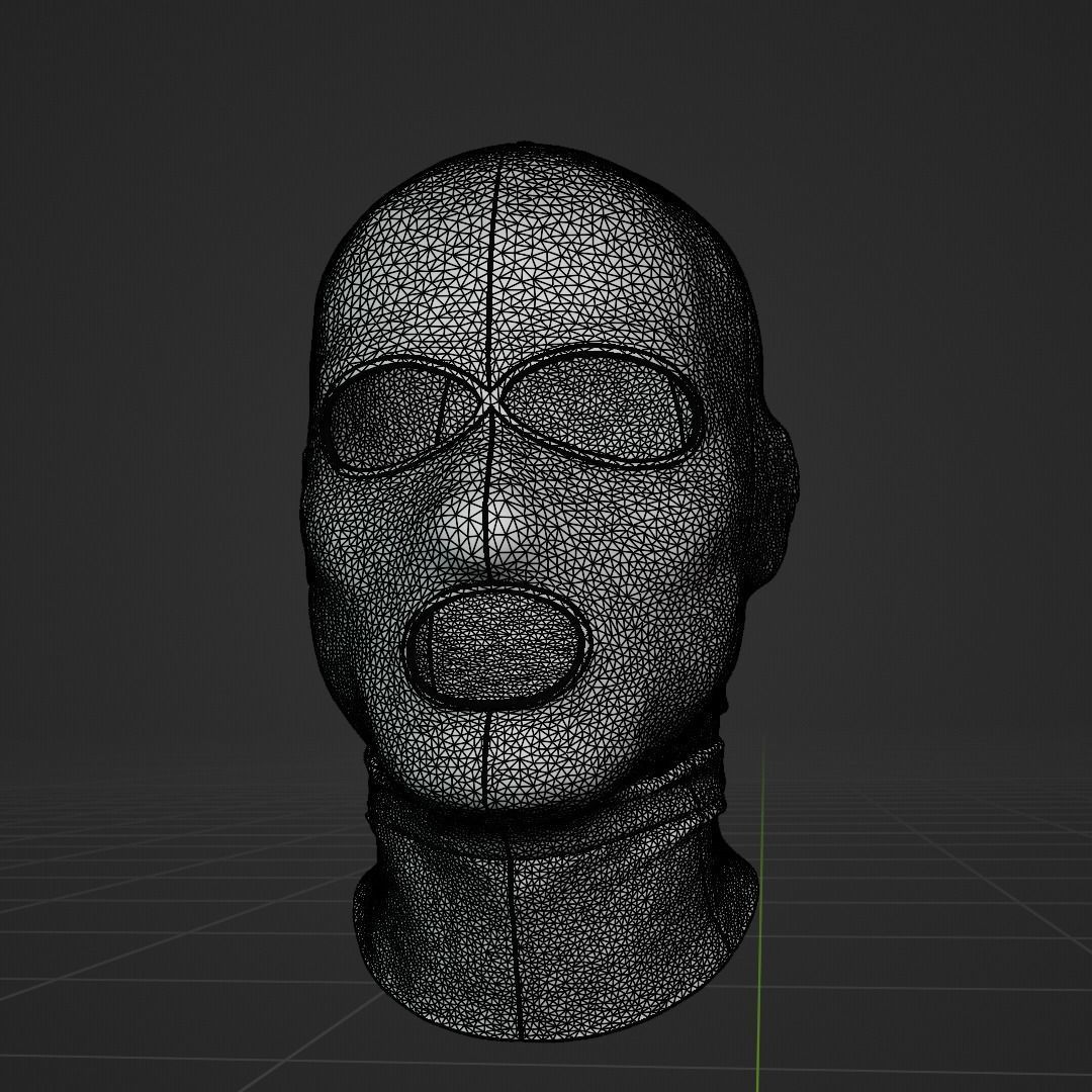Balaclava Mask 3D model | CGTrader